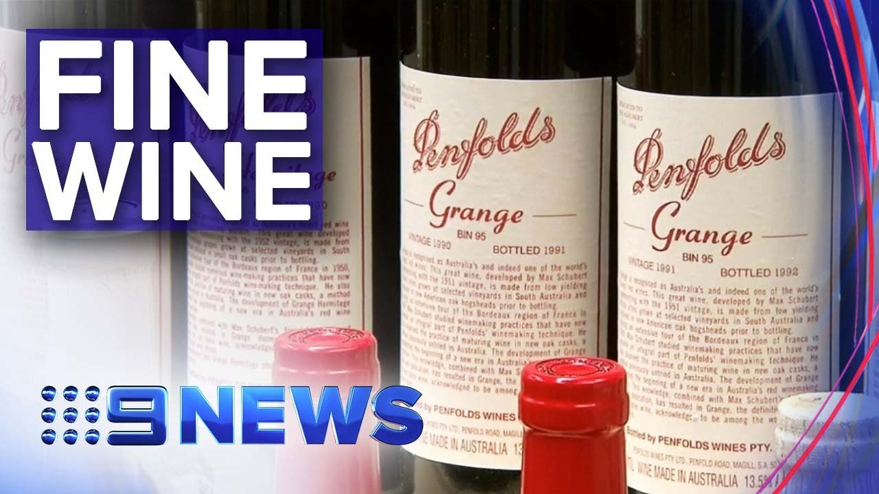 Rare Penfolds Grange bottles to hit auction market | Nine News ...