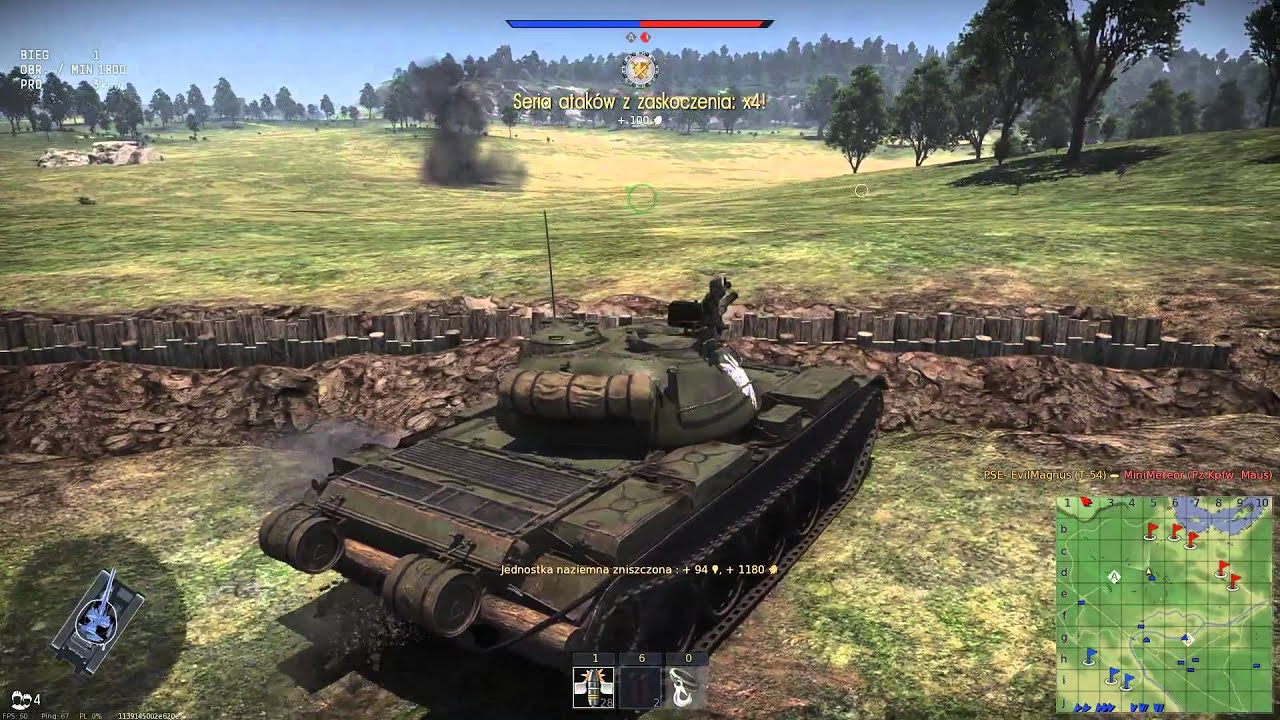 War Thunder T-54-1951 - YouTube