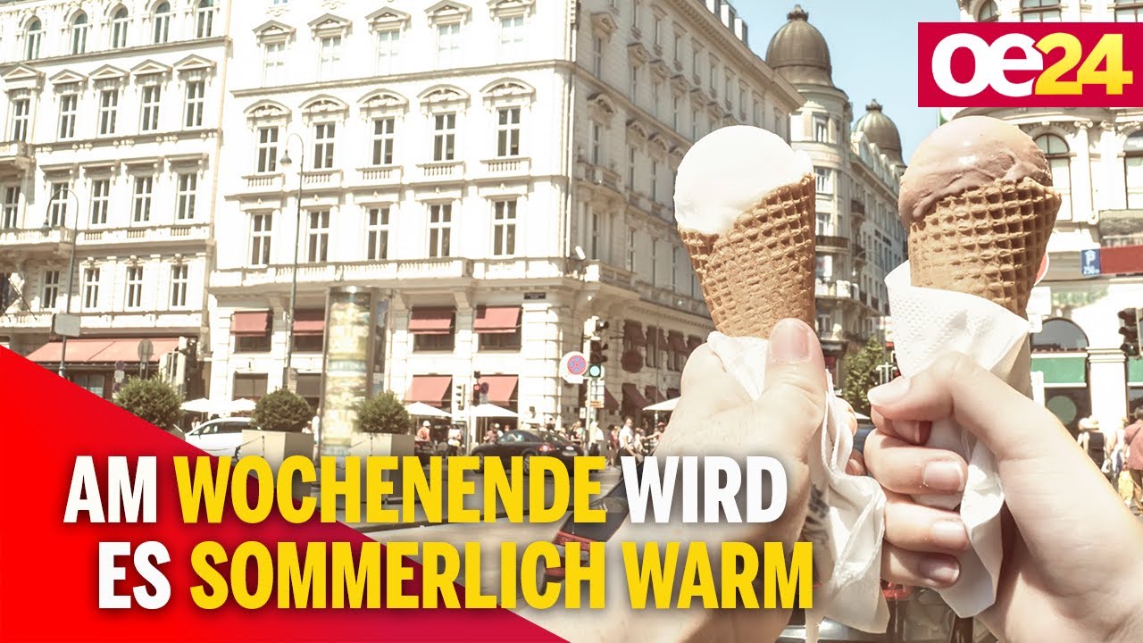 Am Wochenende wird es sommerlich warm - YouTube