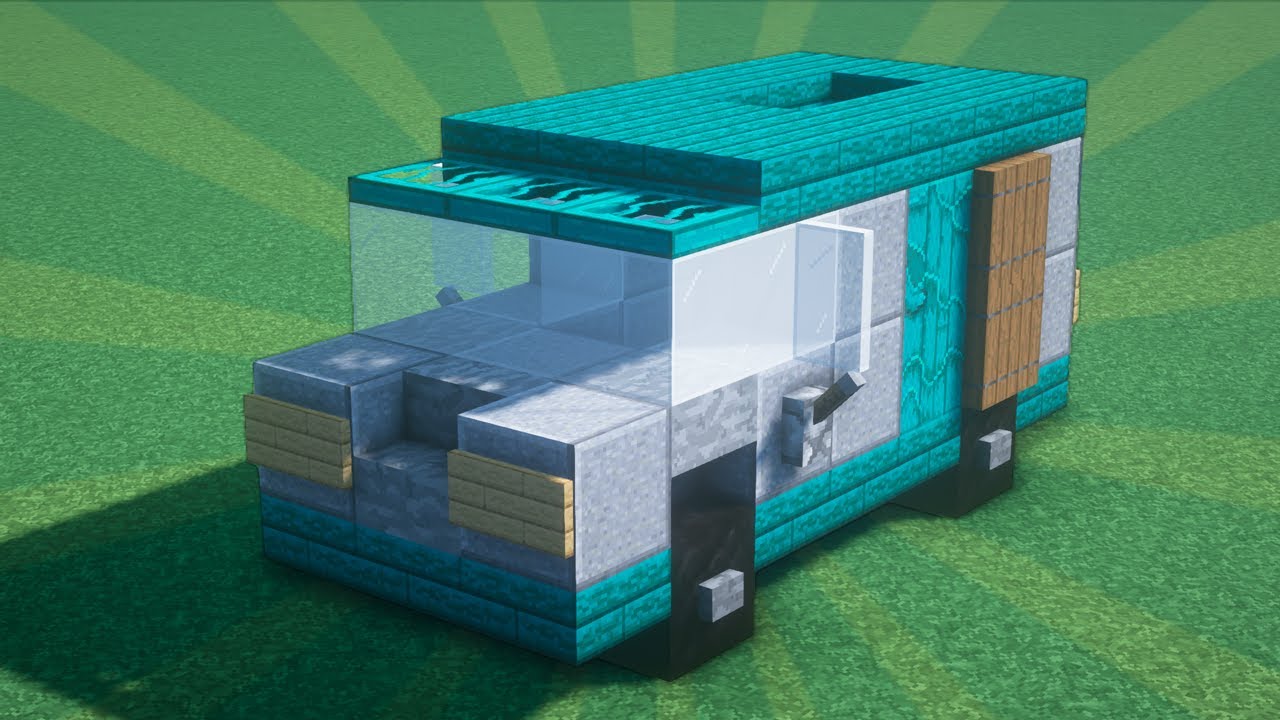 How to build a Van in Minecraft - YouTube