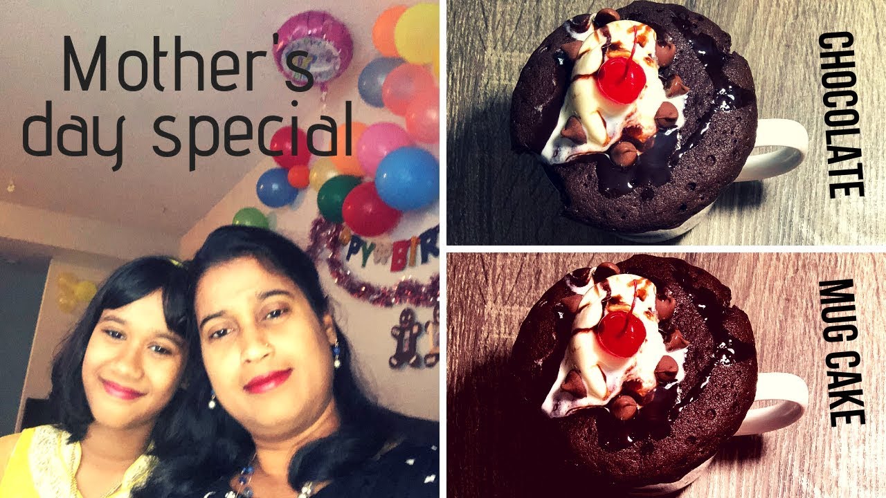 *Mother's Day Special Chocolate Mug Cake Recipe* | How To Make Mug Cake ...