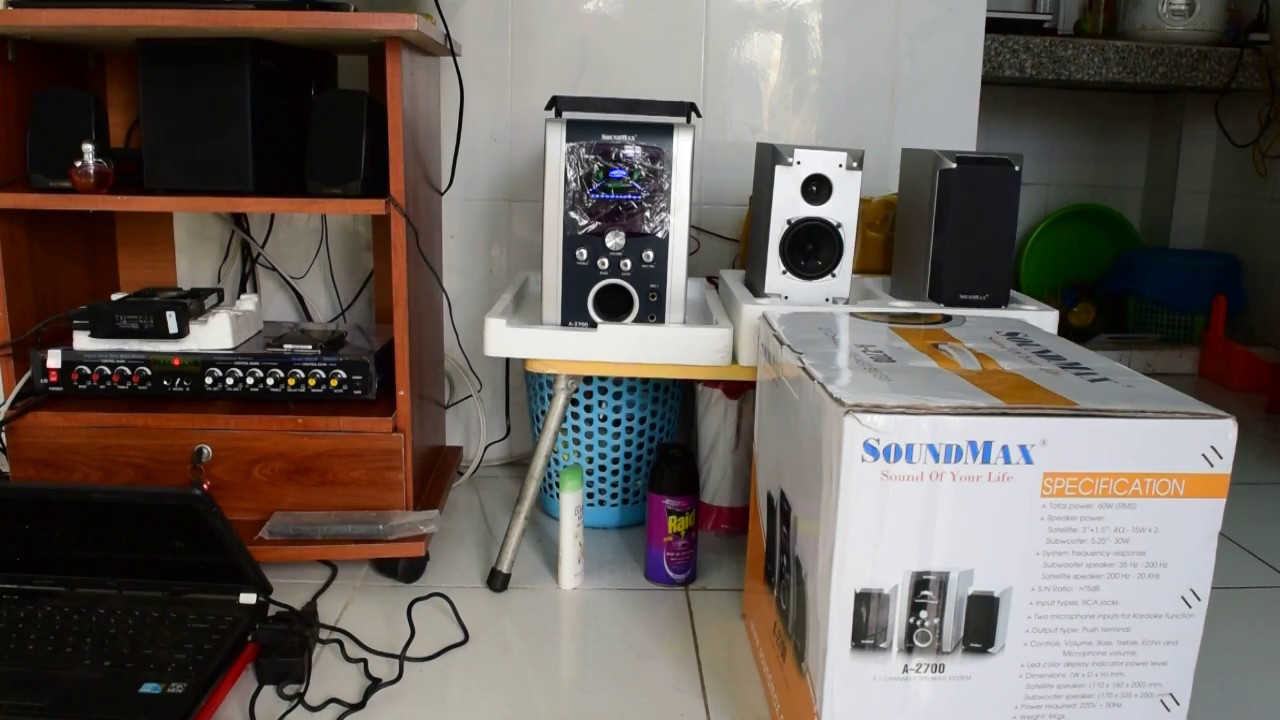 Loa Soundmax A2700 - YouTube