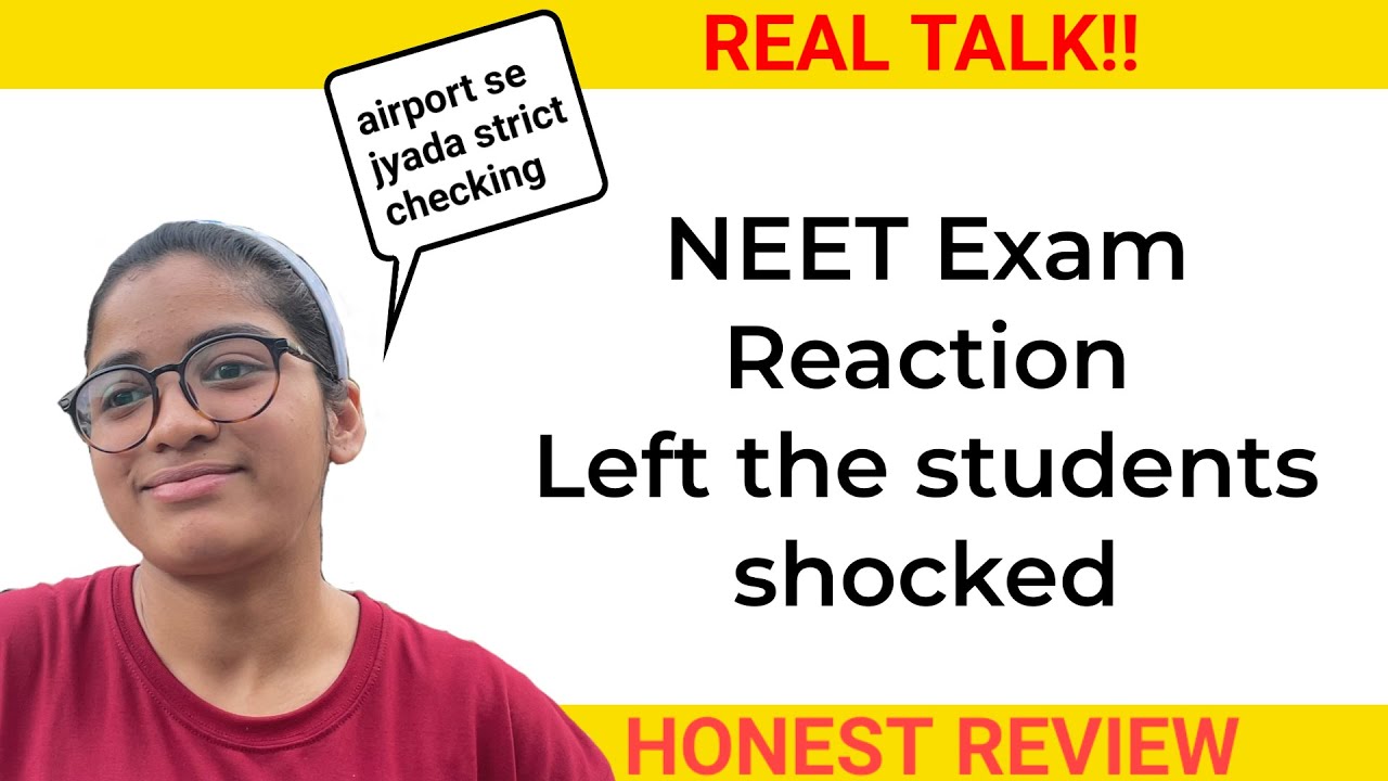 Students reaction NEET Exam 2023 🤯🤯 - YouTube