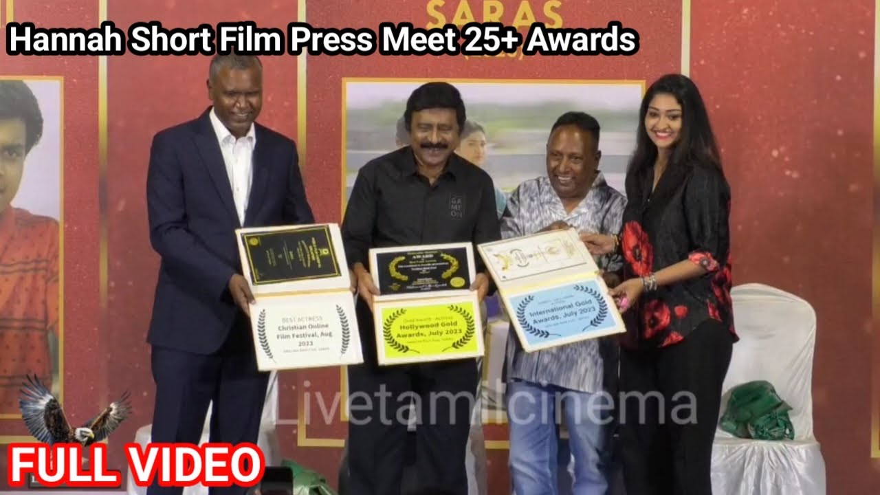 Hannah Short Film Press Meet |25+Awards & 9 International Film ...