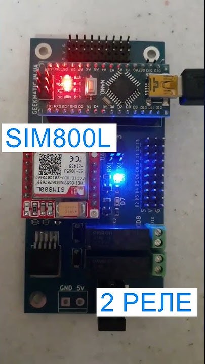 Arduino Nano Sim800l Arduino2914 Youtube 