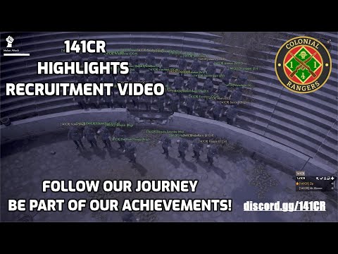 Recruitment | 141CR Regiment | Foxhole War 102