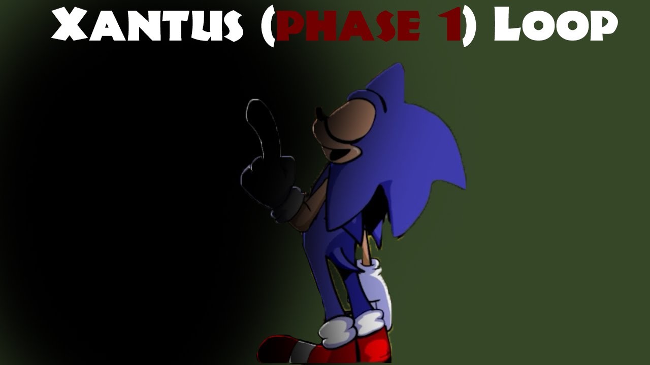 Friday Night Funkin' VS Sonic.EXE Undying Phoenix Xanthus (Phase 1) Loop - YouTube