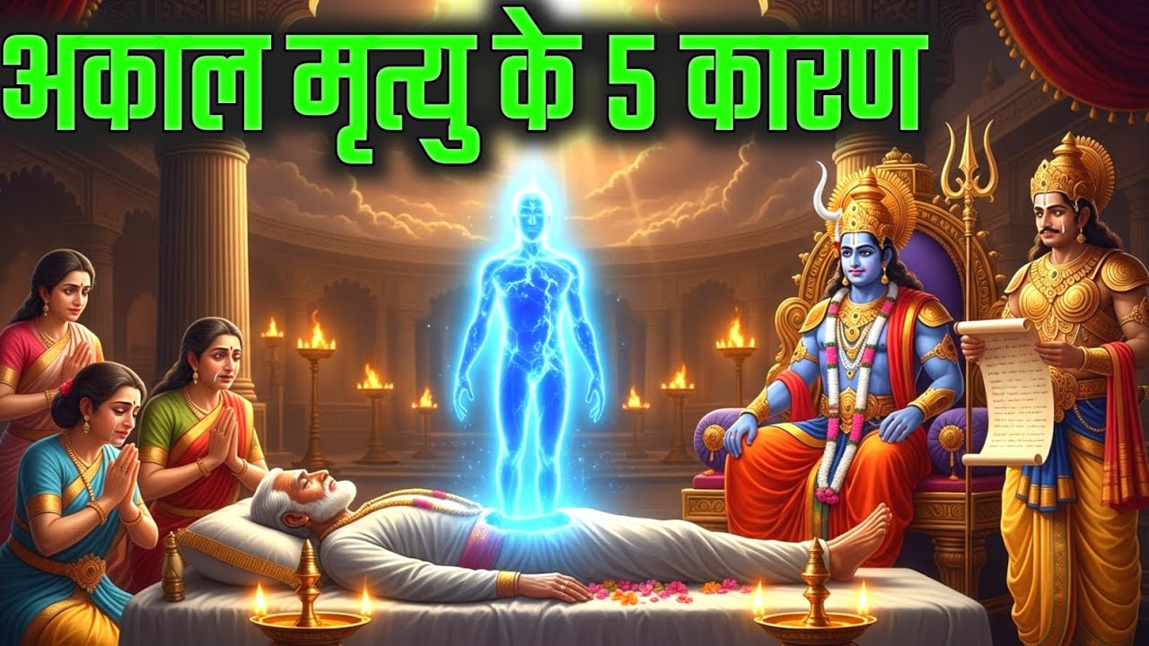 अकाल मृत्यु के 5 कारण गरुड़ पुराण का रहस्य | Garud Puran | Viral video ...