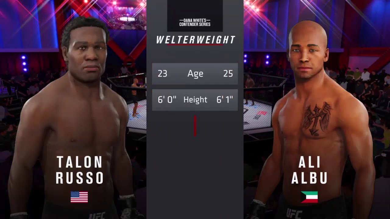 UFC 4 Career Mode Walk Through Part 4 - To The Minors WFA - YouTube