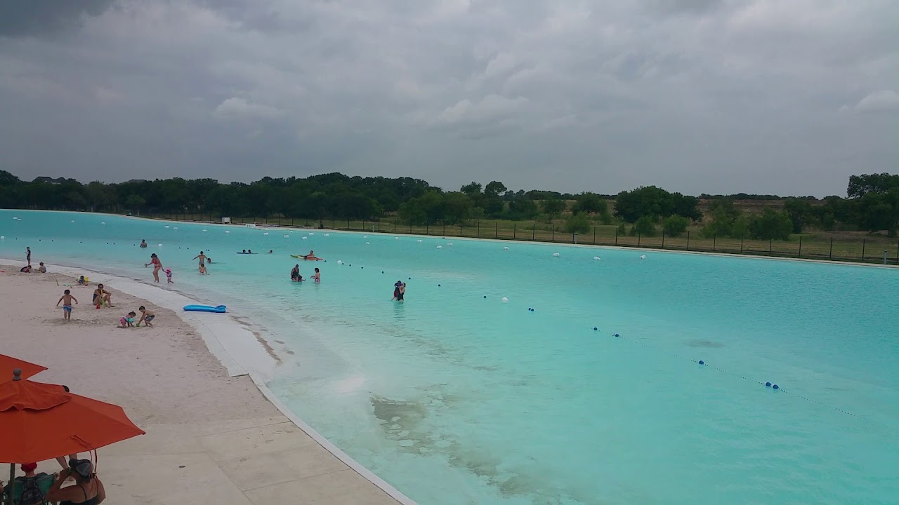 Artificial Lagoon ! In Prosper Texas - YouTube