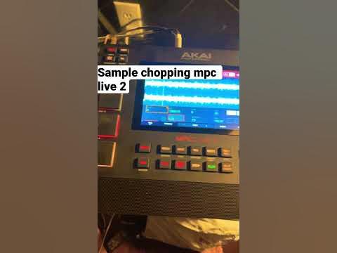 Sample chopping mpc live 2 #vlog #shorts #hiphop #mpc #mpclive2 #music - YouTube
