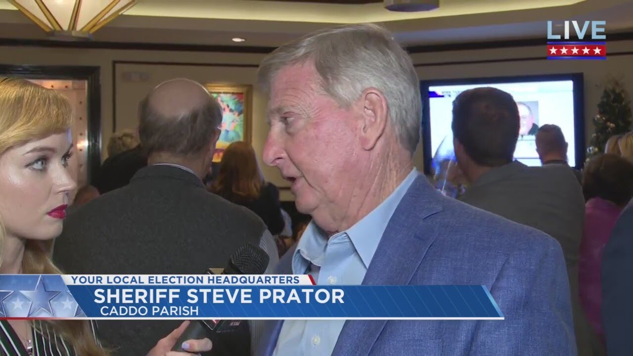 Caddo Sheriff Steve Prator reacts to John Nickelson's loss by one vote ...