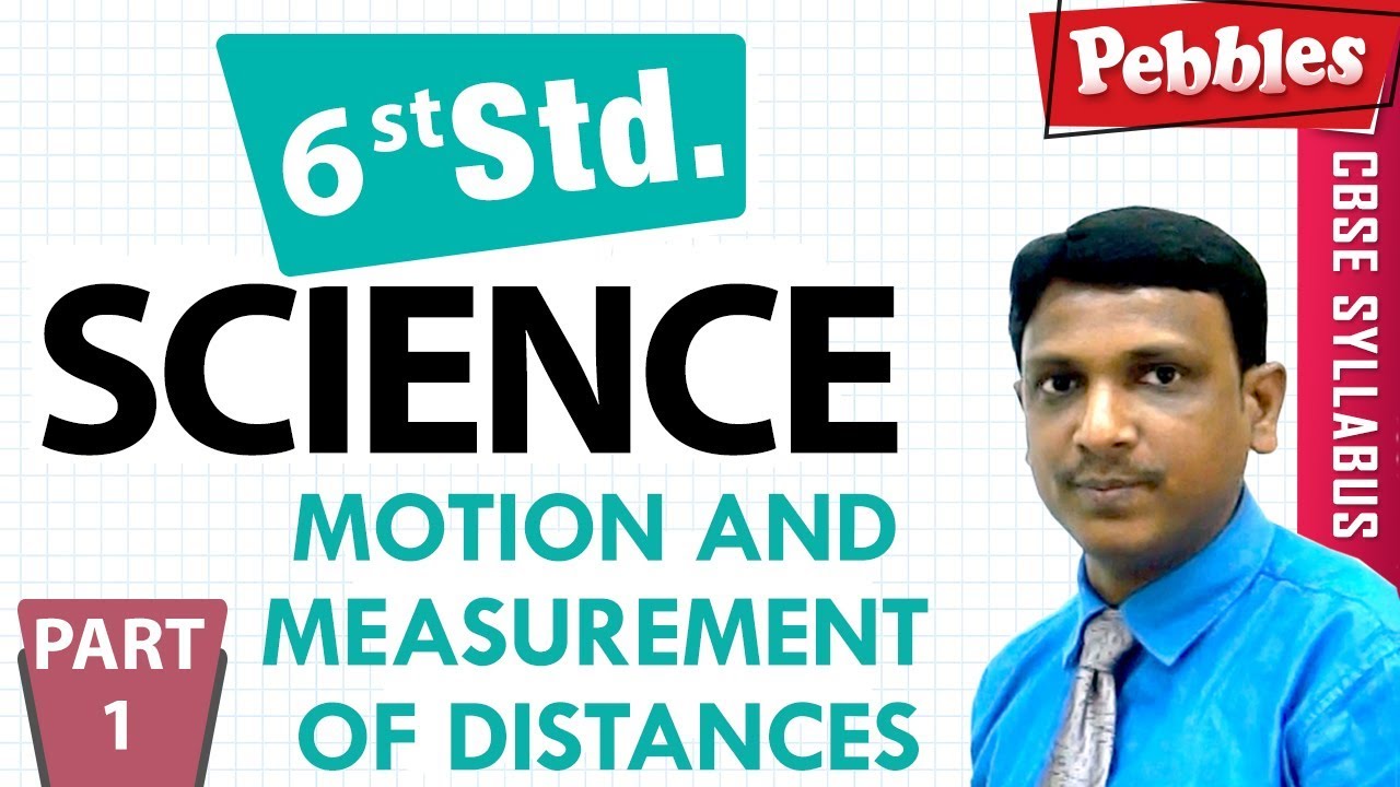 CBSE Class 6th std Science | Motion & Measurement of Distances | Part ...