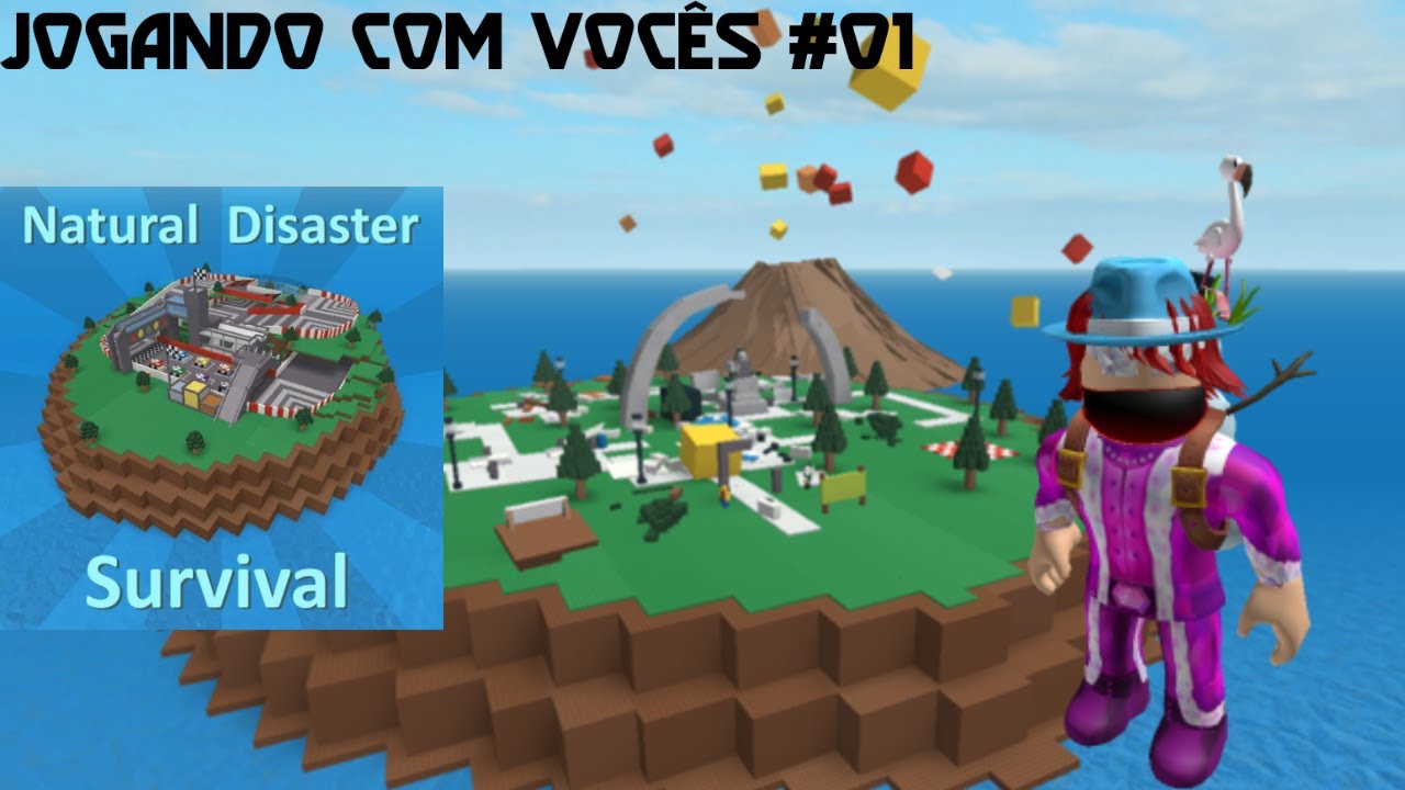 Bora Liberar As Badges do Natural Disaster Survival!!! I JOGANDO COM ...