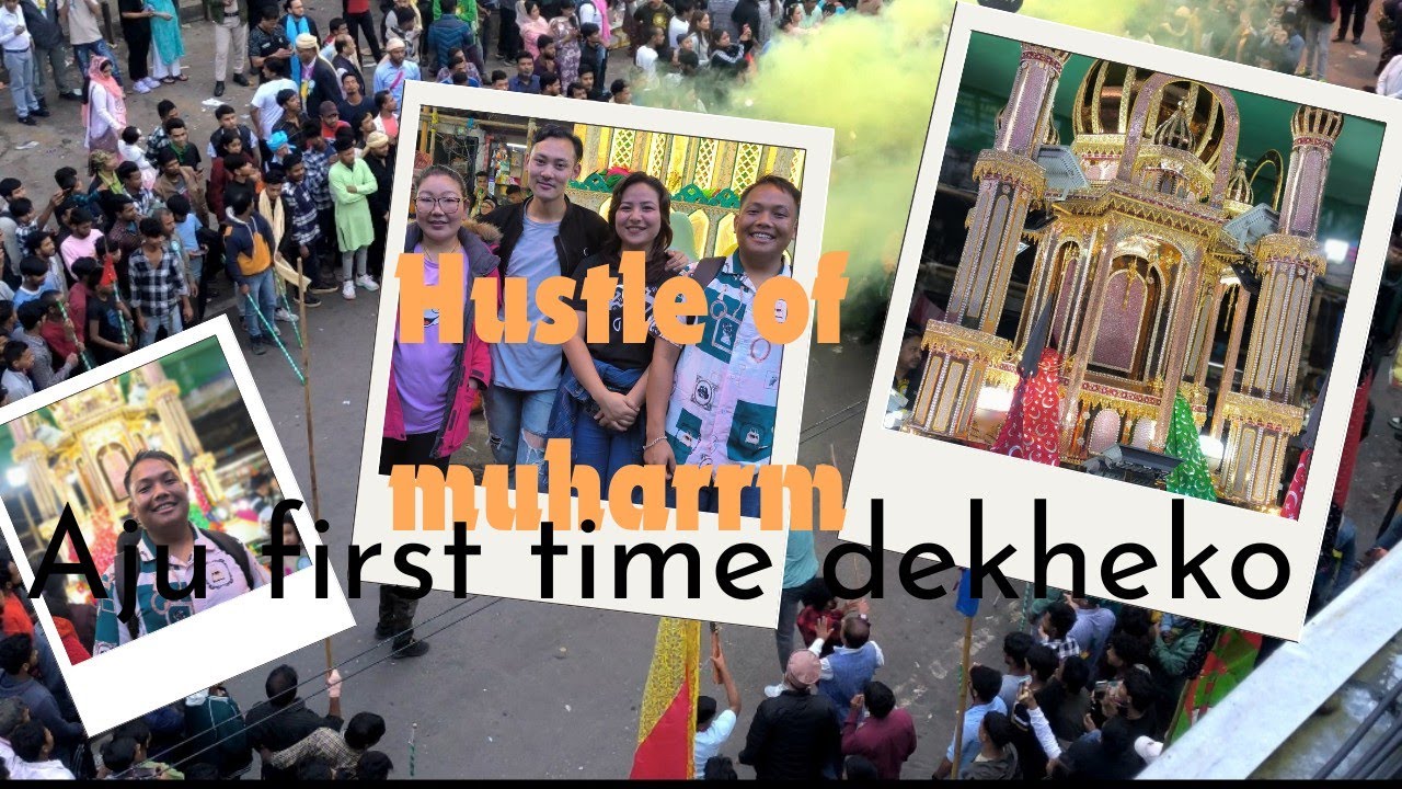 celebrating Muslims muharram day in Darjeeling .. one of there cultural ...