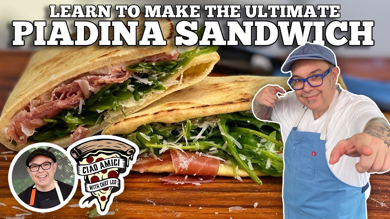 Learn to Make the Ultimate Piadina Sandwich - YouTube