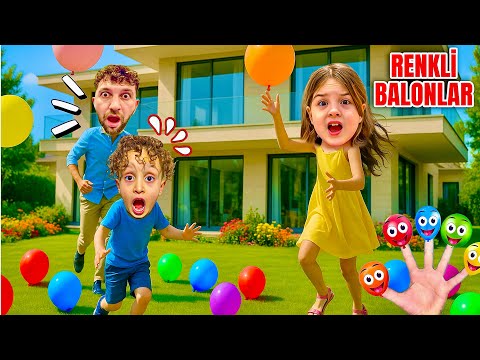 KUZEY ELİF SİHİRLİ RENKLİ BALONLAR İLE OYNADI ‼️ BALONLAR KAYBOLDU !! EYVAH NE OLUYOR ??