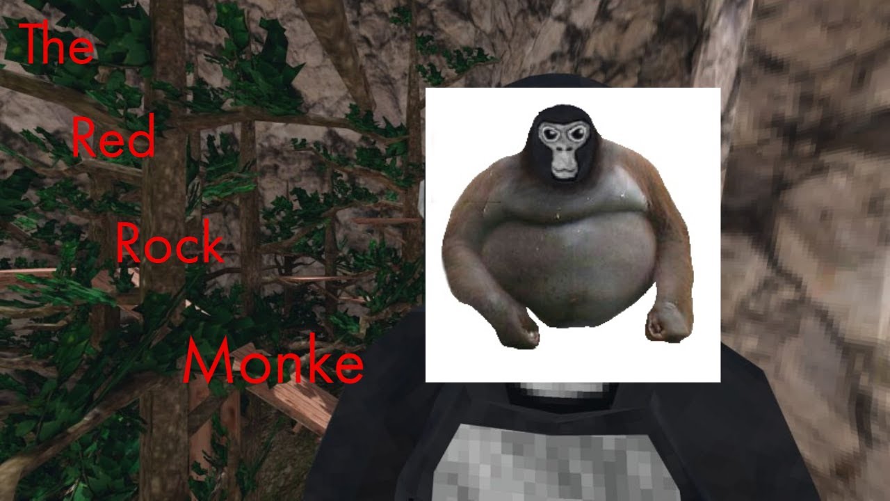 THE RED ROCK MONKE! (Gorilla Tag) - YouTube