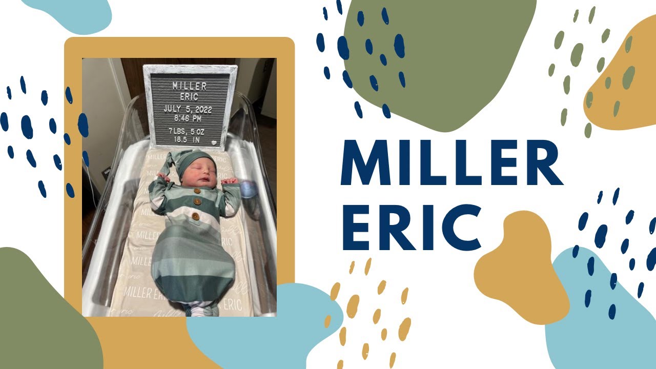 Welcome to the World Miller Eric | Birth Vlog - YouTube