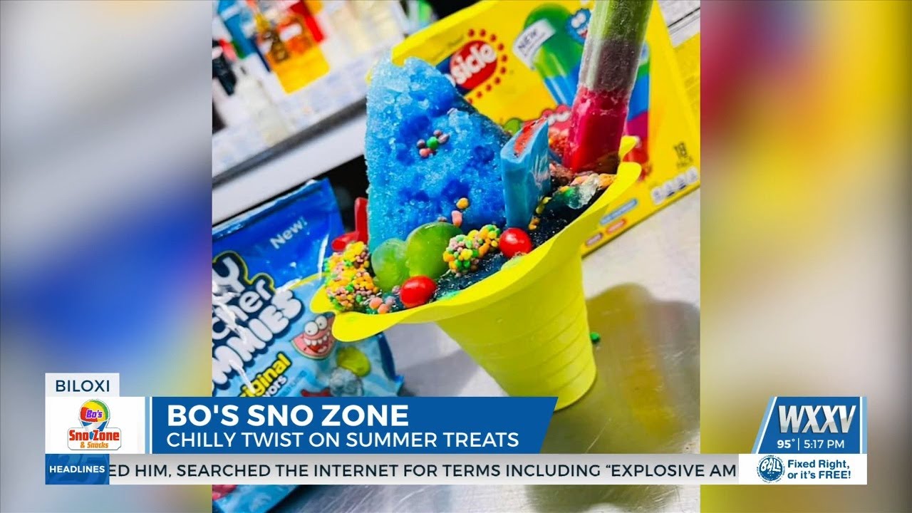 Bo’s Sno Zone offers chilly twist on summer treats - YouTube