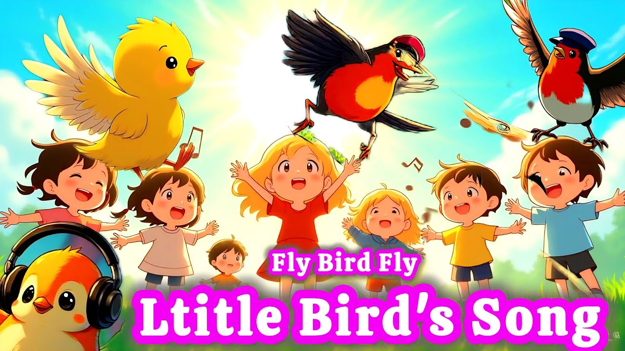 Little Birds Song | Happy Kids Songs | Toddler Baby Music | Nursery ...