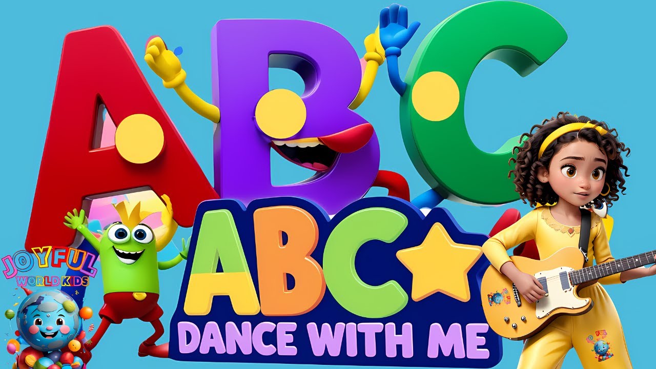 ABC Phonics Song, | Letter A songs | Dance With Me | A for Apple, A for ...