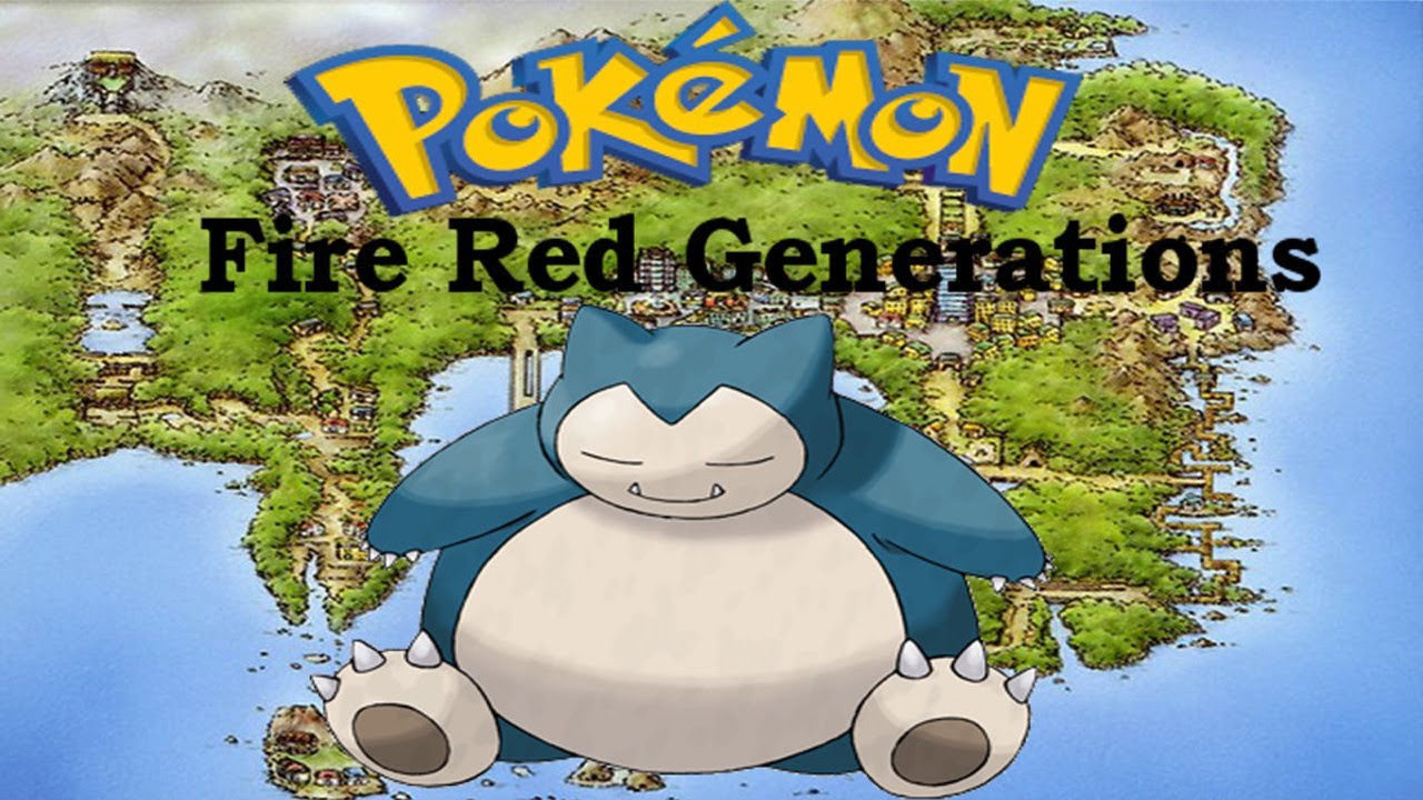 Pokemon Fire Red Generations - Where catch Snorlax - YouTube