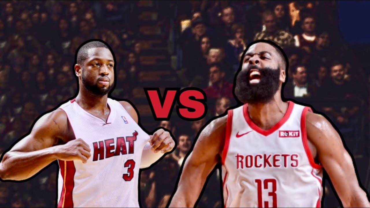 Dwyane Wade vs James Harden: Who ranks higher in NBA HISTORY - YouTube