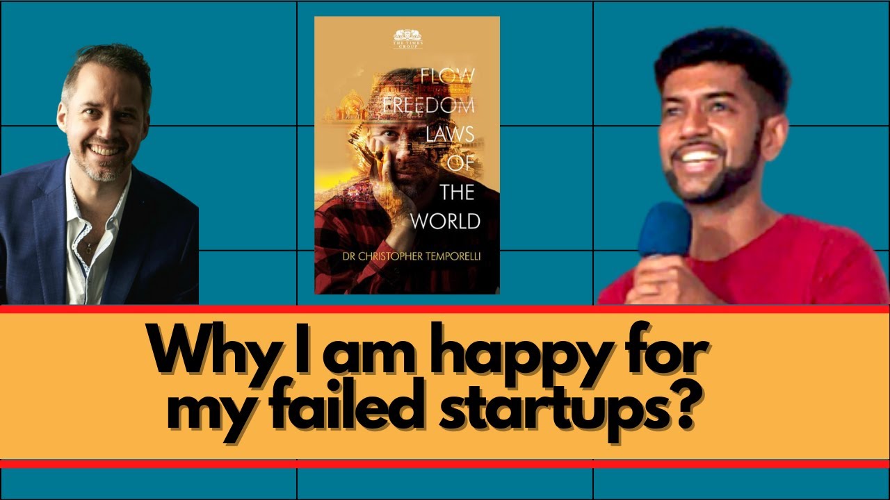 Why I am happy for my failed startups? - YouTube