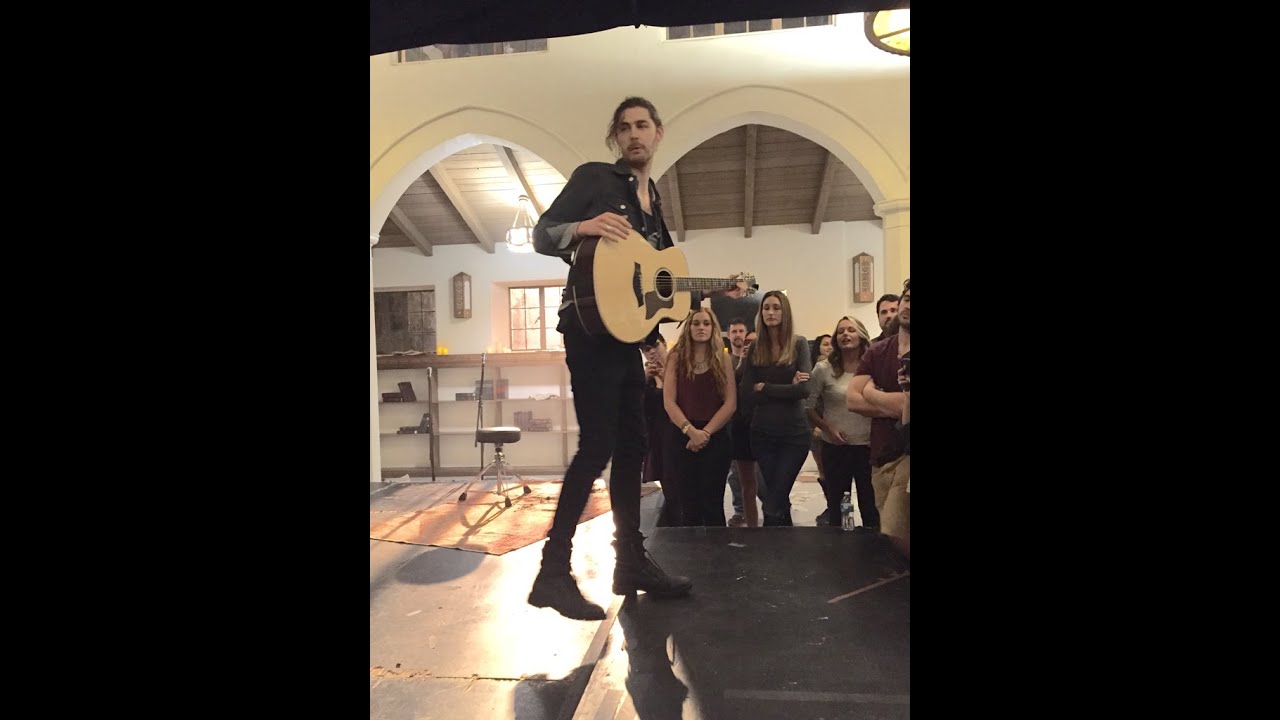 Hozier "Work Song" - Live (Private acoustic performance) - YouTube