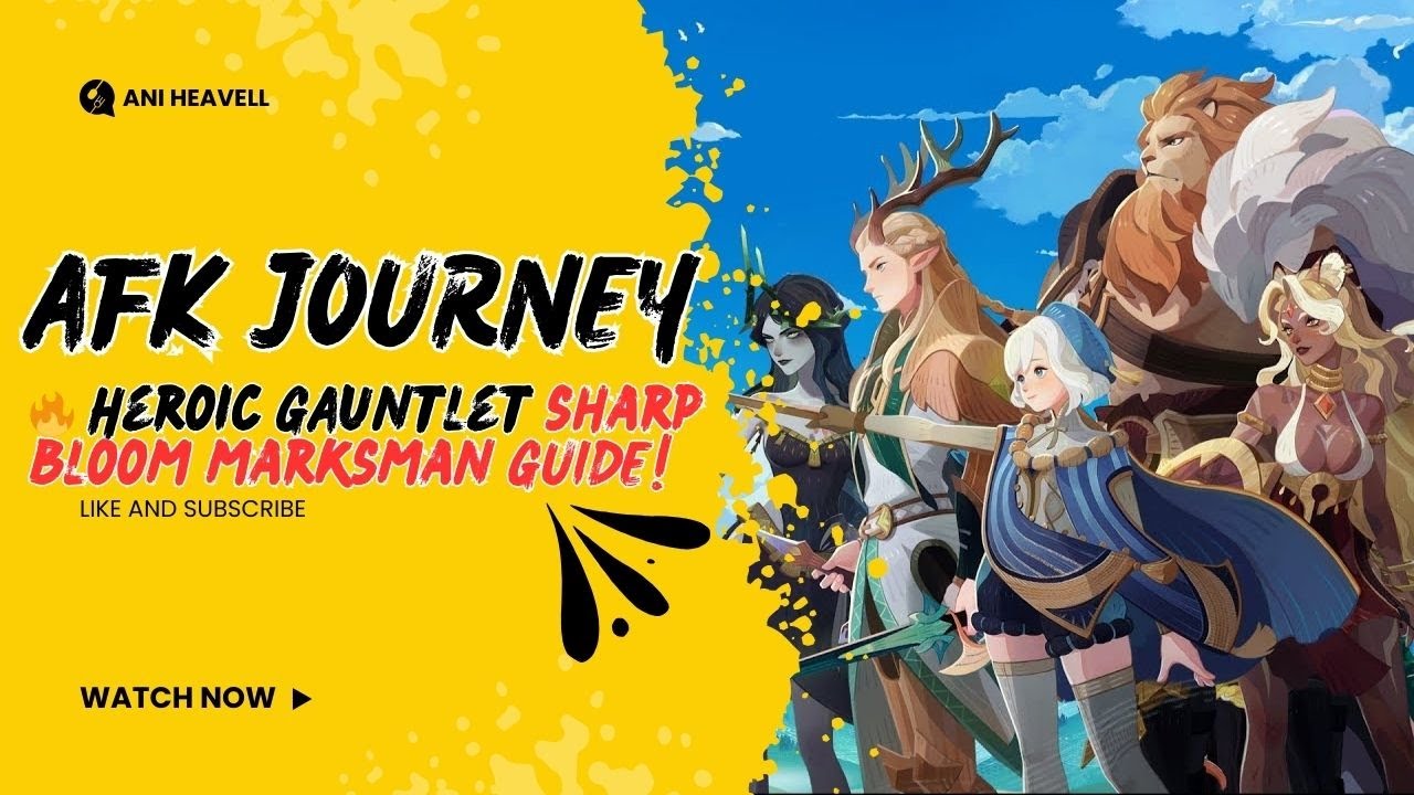 How to Defeat Sharp Bloom Marksman - AFK Journey Heroic Gauntlet - YouTube