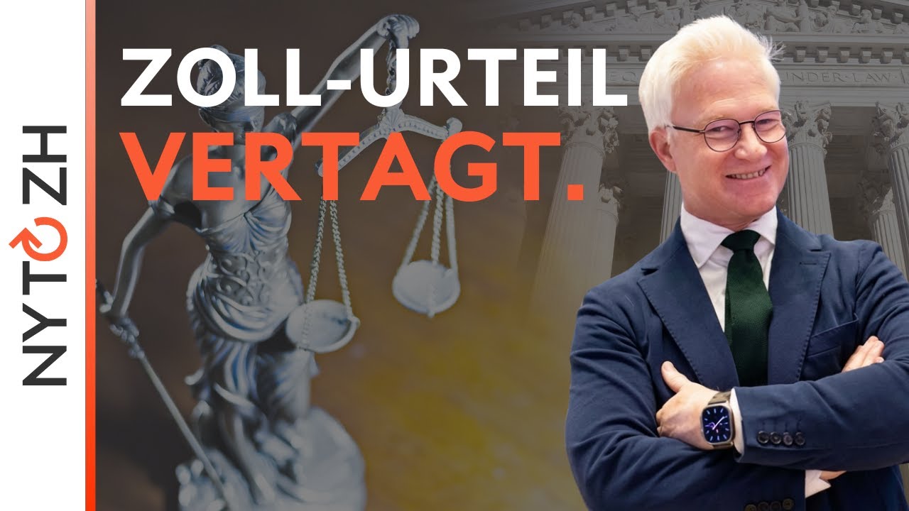 Supreme Court vertagt Zoll-Urteil | New York to Zürich Täglich - YouTube