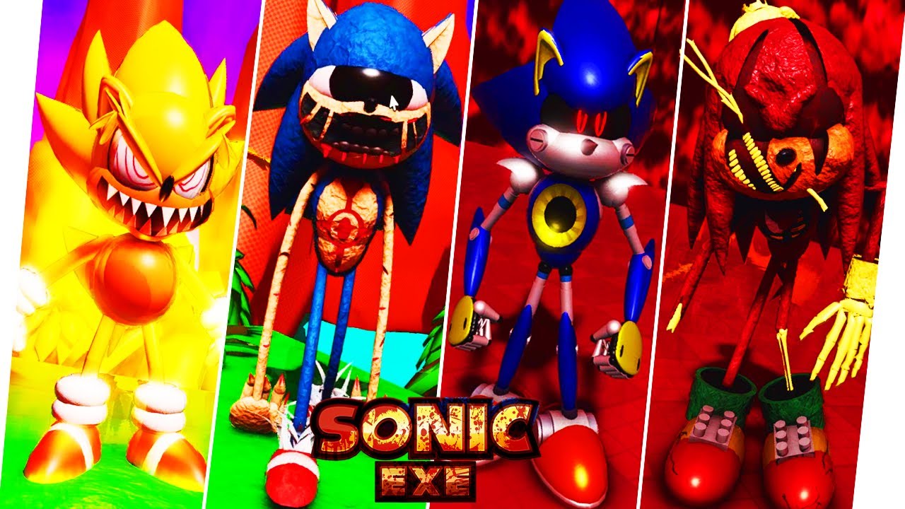 SONIC.EXE TESTE MORPH! {ATUALIZAÇÃO} COMO DESBLOQUEAR NOVO SONIC.EYX ...