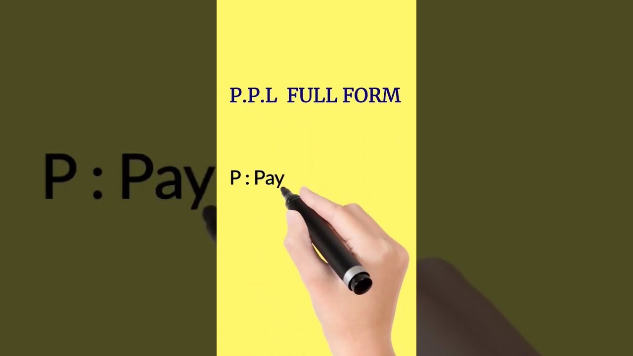 P P L Full Form Full Form Of PPL shorts YouTube P P L Full Form Full Form Of PPL shorts YouTube