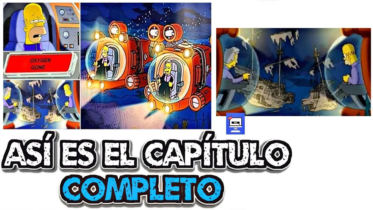 Así Es El Capítulo De LOS SIMPSON Prediciendo Lo Del Submarino El TITÁN ...