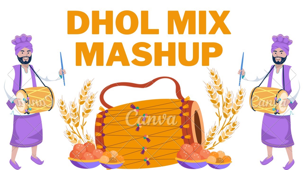 Dhol mix || LIVE Dj mixing Mashup || Lahoria Production || Dj Remix ...