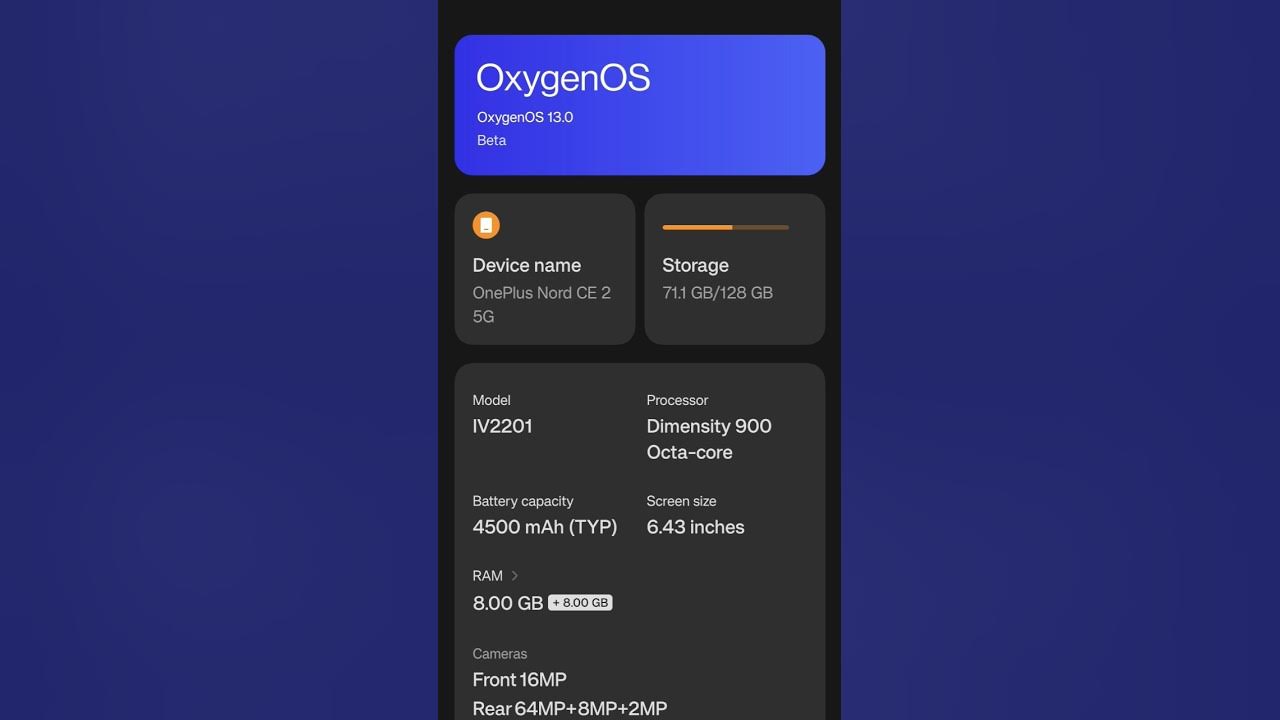 FINALLY 😄 ONEPLUS NORD CE 2 5G ME ANDROID 13 OXYGEN OS 13 MIL HI GYA.#oneplusnord #oneplus # ...