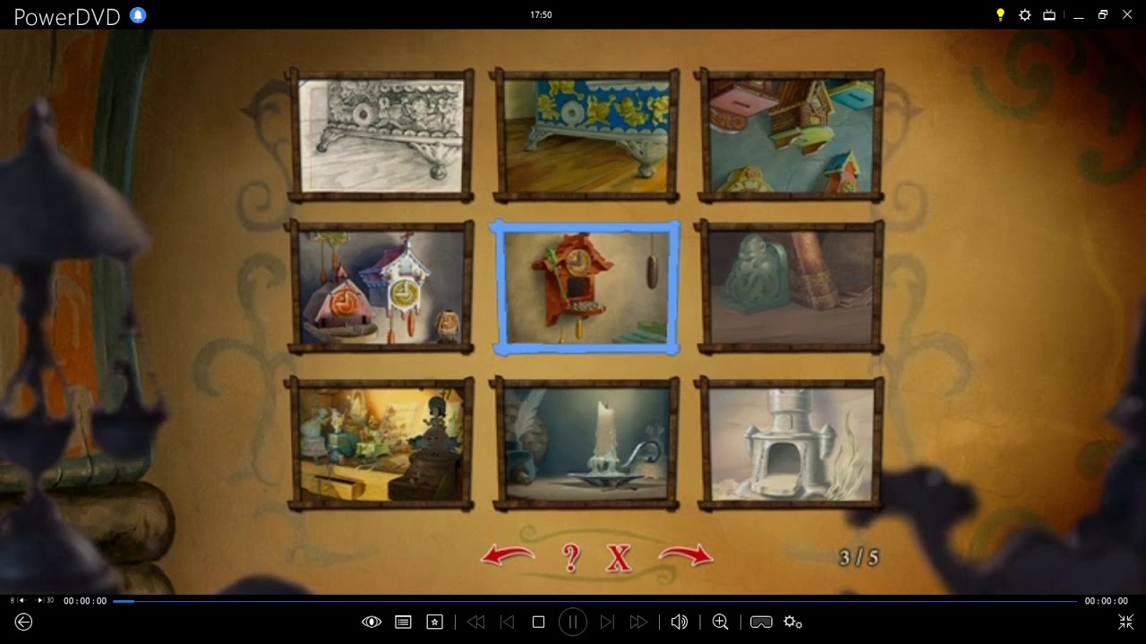 Pinocchio Dvd Menu