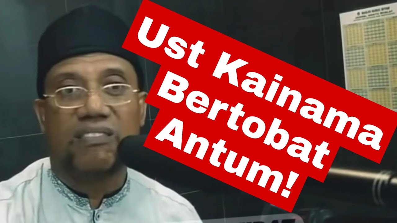 Ustad Kainama! Bertobat Antum! - YouTube