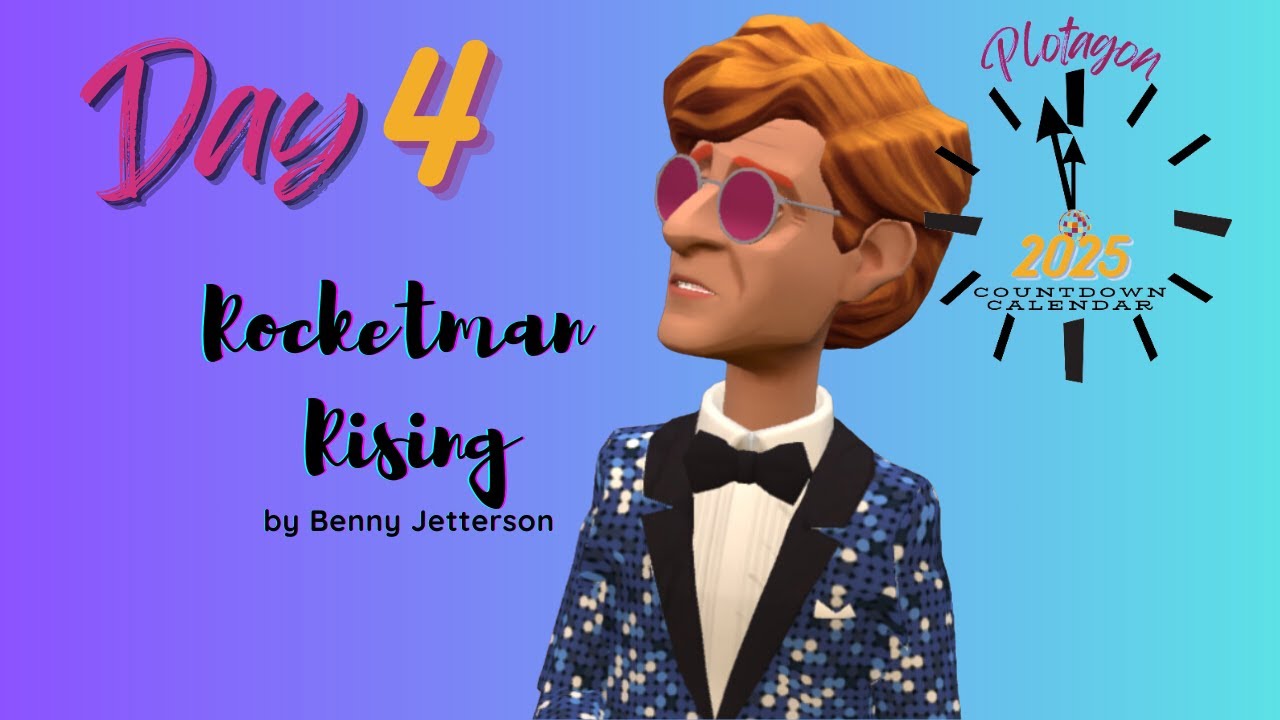 Day 4: Rocketman Rising by Benny Jetterson | Countdown Calendar | Plotagon - YouTube