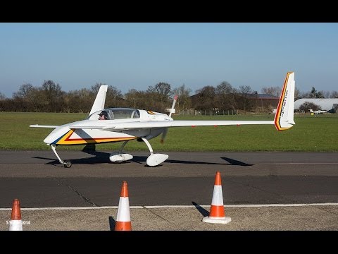 Flight in RUTAN Long EZ - YouTube