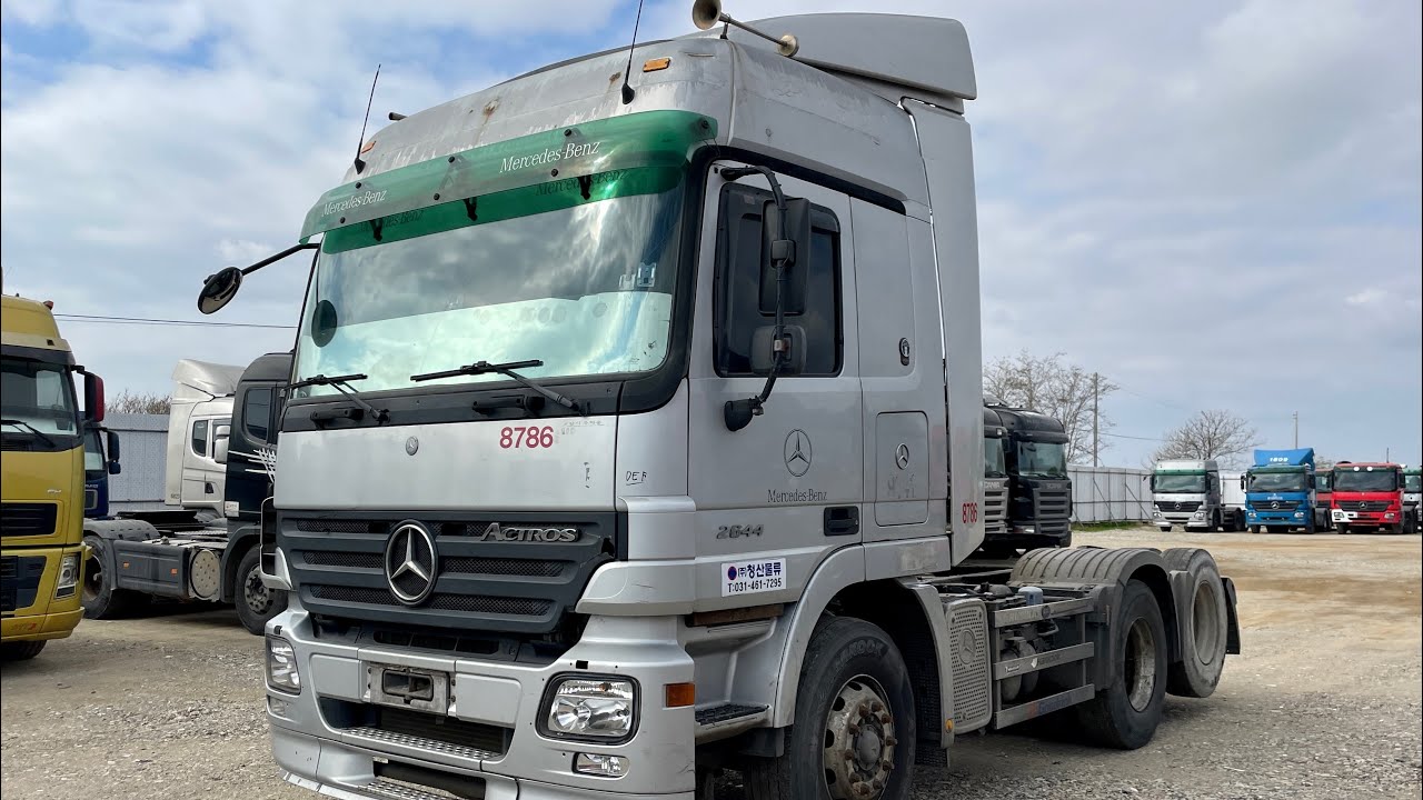 Actros 2644 2004MY 6X2 Auto VIN.937234 - YouTube