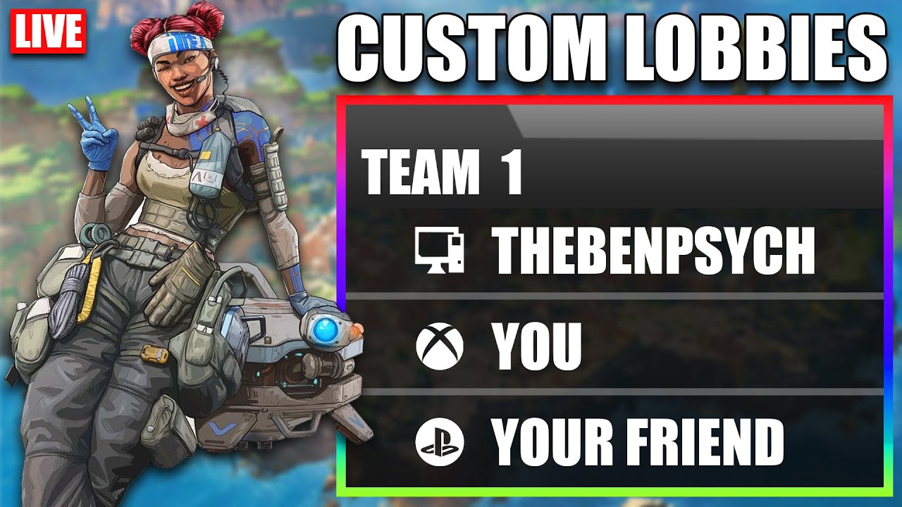 🔴 APEX LEGENDS - CUSTOM LOBBIES WITH VIEWERS - YouTube
