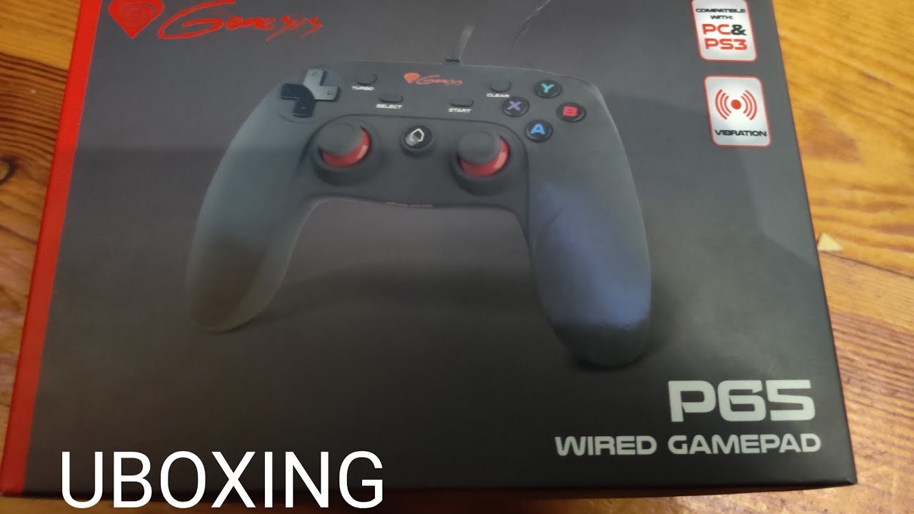 Umboxing Genesis p65 wired gamepad Manette🎮 - YouTube