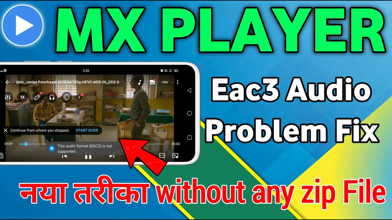 mx player eac3 audio not supported | Eac3 Audio not supported - YouTube
