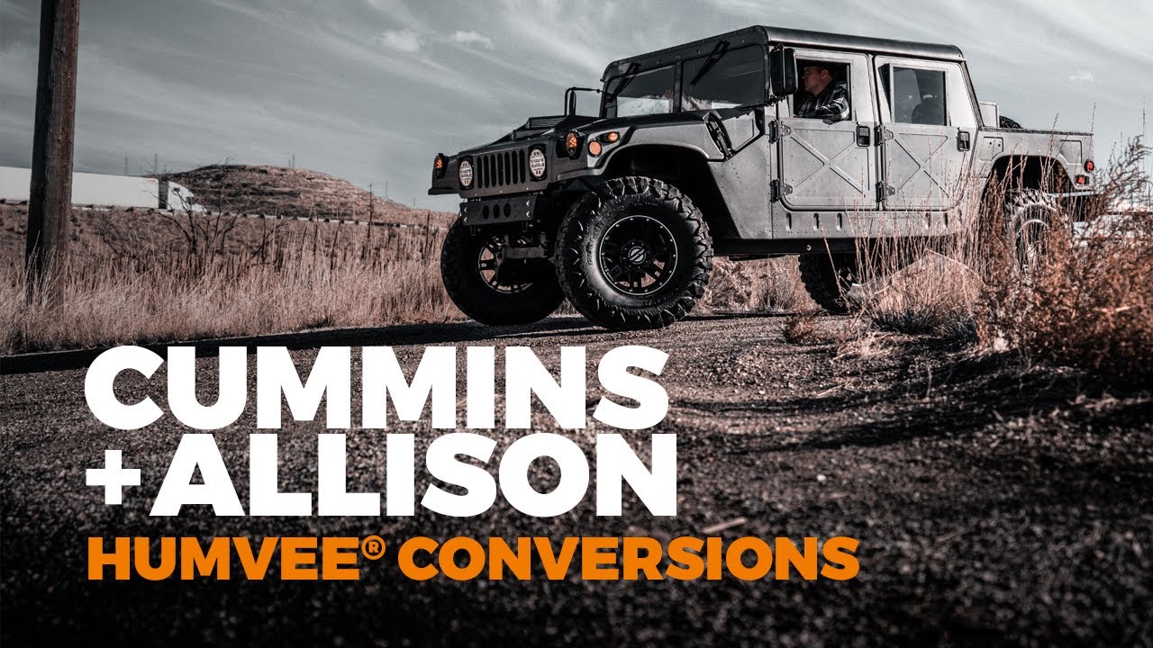 12 Valve Cummins + Allison 6 SPD in a Humvee! - YouTube