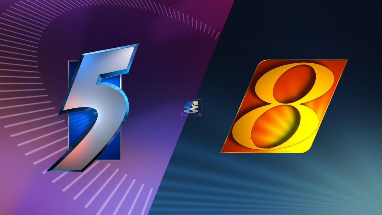 SBC/TCS (Singapore) Channel 5 (1994, 1995) and Channel 8 (1994) Logo ...
