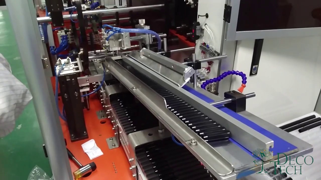 DT 175HS Automatic Press - YouTube