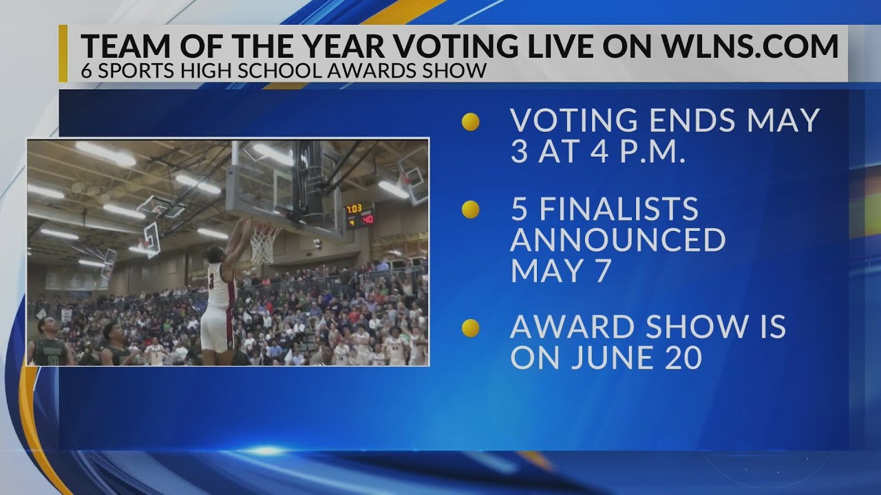 Team of the Year voting has begun for 6 Sports High School Awards Show ...