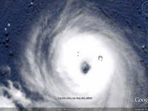 Large objects following hurricane Eugene? - YouTube
